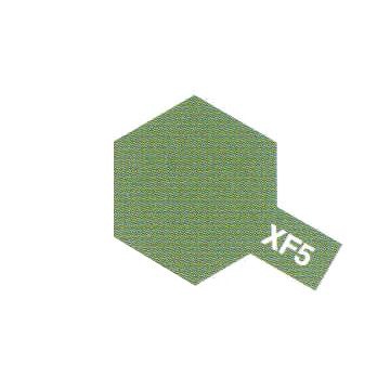 PEINTURE TAMIYA POT 10ML XF5 flat green vert mat ACRYLIQUE